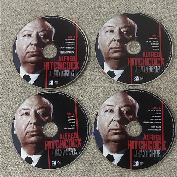 Media | Alfred Hitchcock A Legacy Of Suspense Dvd Collection | Poshmark
